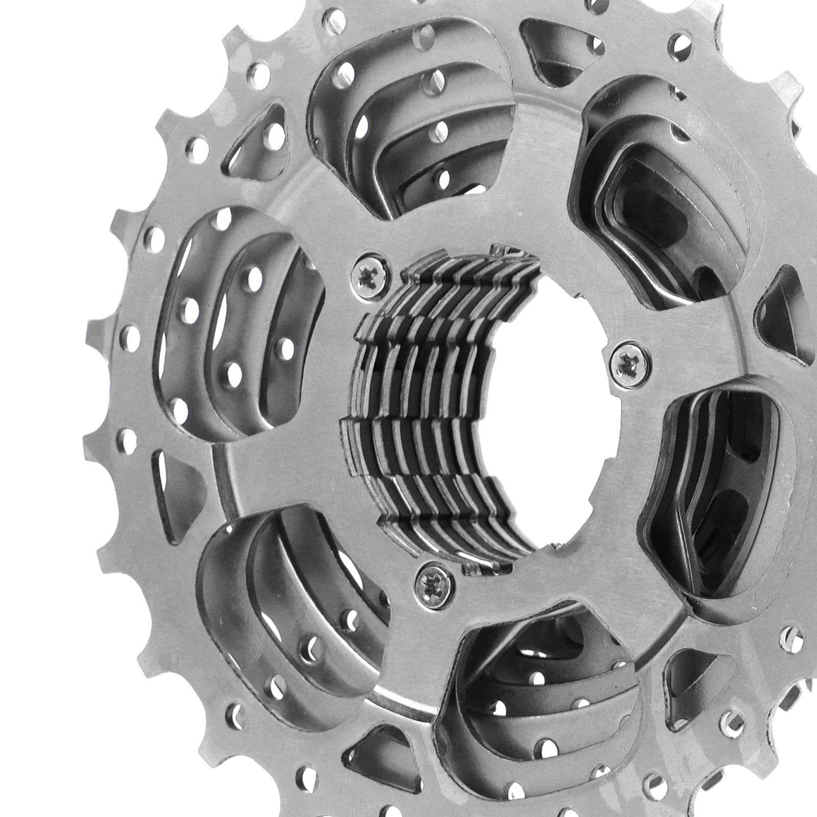 Shanrya Bike Cassette, Wear Resistant 11β25T Lightweight Anti Rust 10 Speed Cassette for Road Bicycle