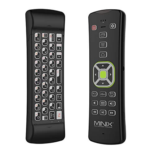 MINIX NEO A2 Lite Backlit, QWERTY Keyboard for Android and Six-Axis Gyroscope Remote. Sold Directly by MINIX Technology Limited.
