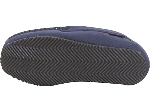 POLO RALPH LAUREN Boy's Dezi IV Moccasin Slipper (Big Kid) Navy Microsuede/Red Pony Player 5 Big Kid M