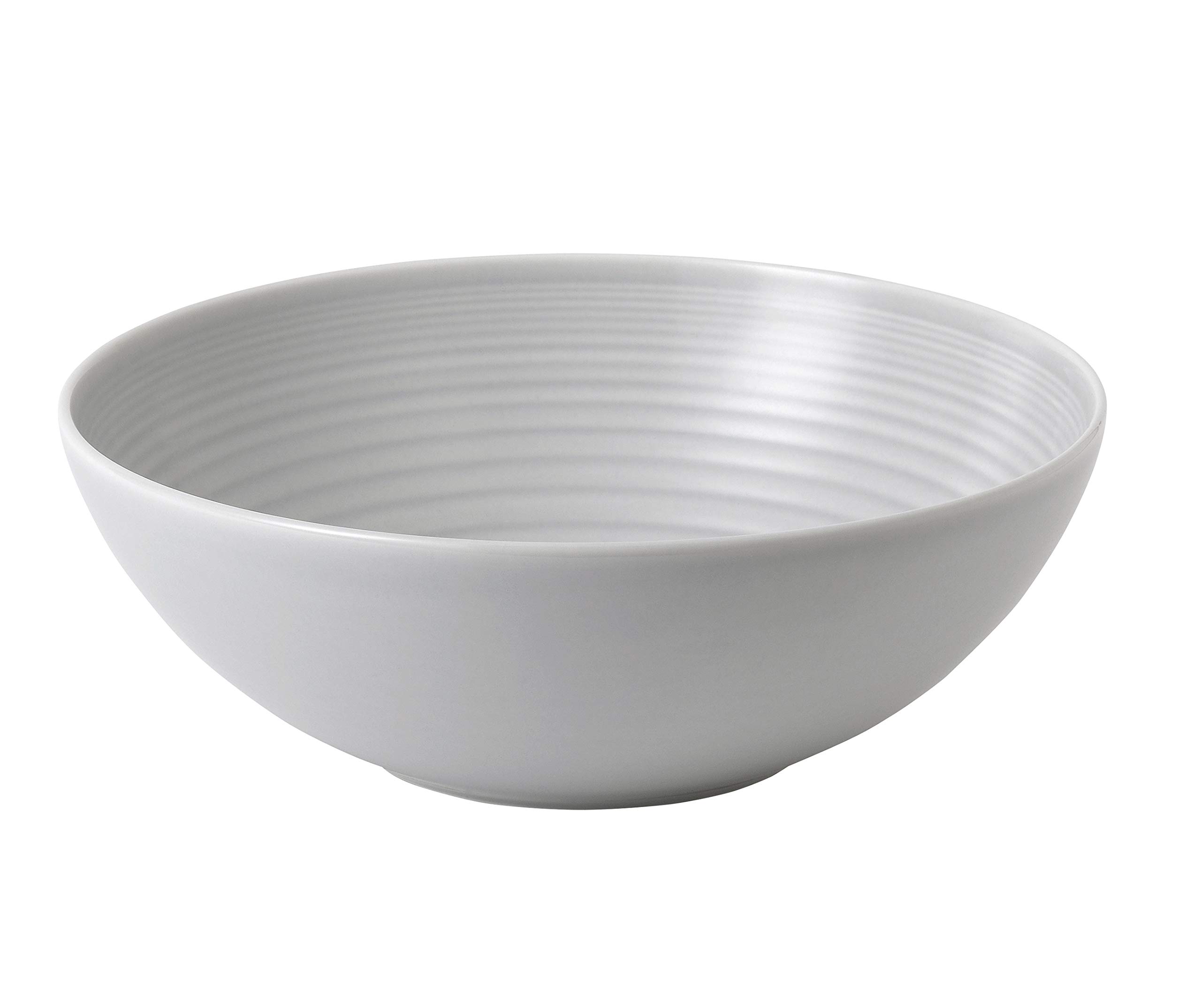 Royal Doulton Maze Serving Bowl 25cm Light Grey