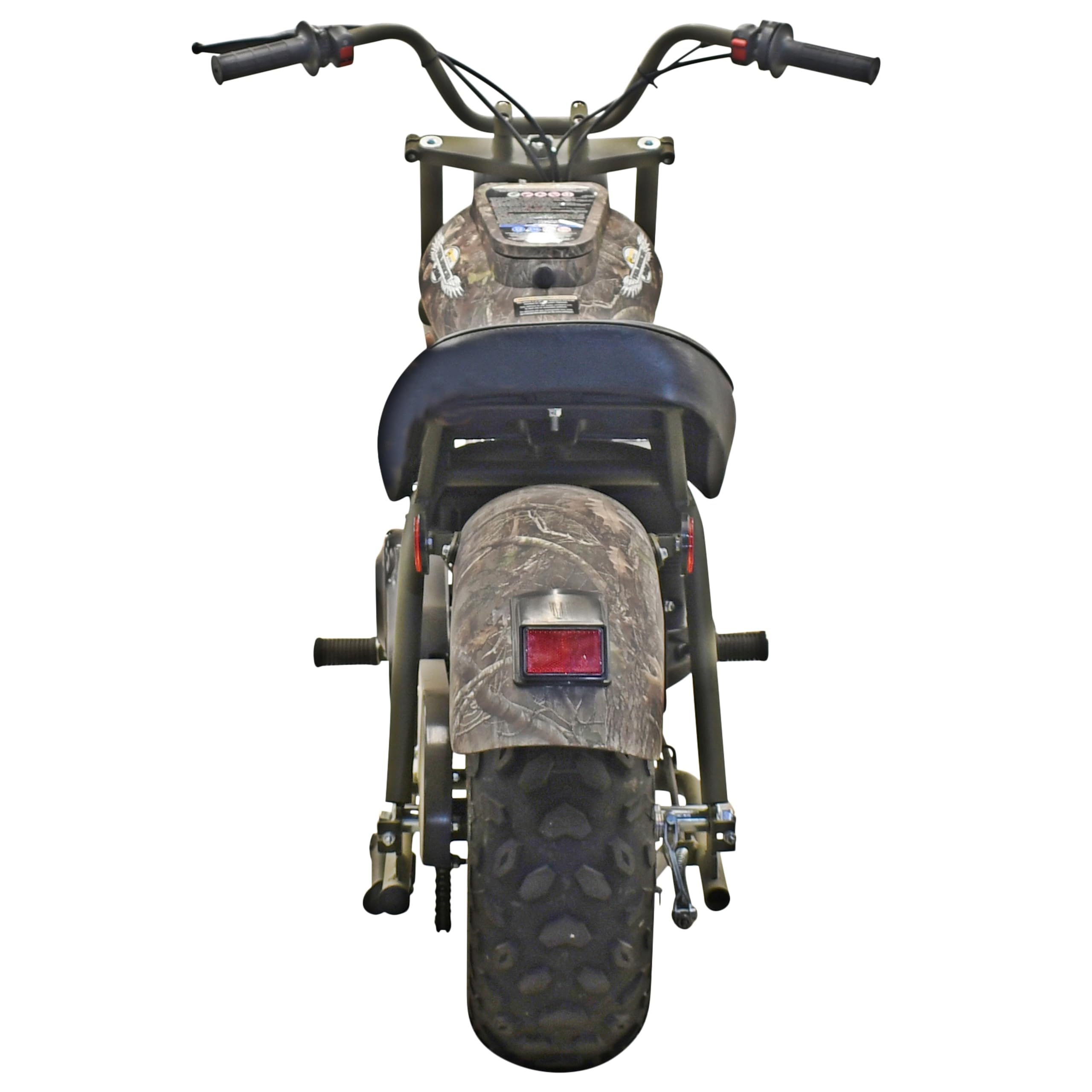 Massimo Motor Warrior200 196CC Engine, 6.5 HP Super Size Mini Motor. Wide Tires Motorcycle Powersport (Camouflage)