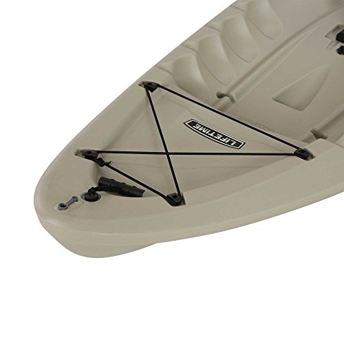 Lifetime Hydros Angler Kayak with Paddle, Sandstone, 101"