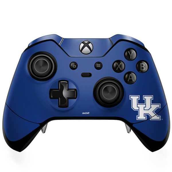 Skinit Decal Gaming Skin Compatible with Xbox One Elite Controller - Officially Licensed College UK Kentucky Design