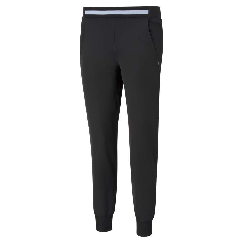 PUMA Women's Standard Del Mar Jogger, Black, Small