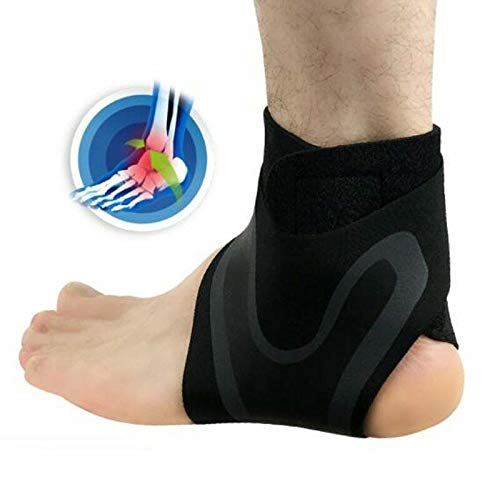 MAMaiuh Ankle Brace Sports - Adjustable Nonslip Ankle Tendon Compression Dance Foot Support Stabilizer Wraps Protector Guard for Injury Prevention & Protection for Sprains, Sore or Weak Ankles (XL)