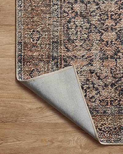 Loloi Amber Lewis x Billie Ink/Salmon 5'-0" x 7'-6" Area Rug