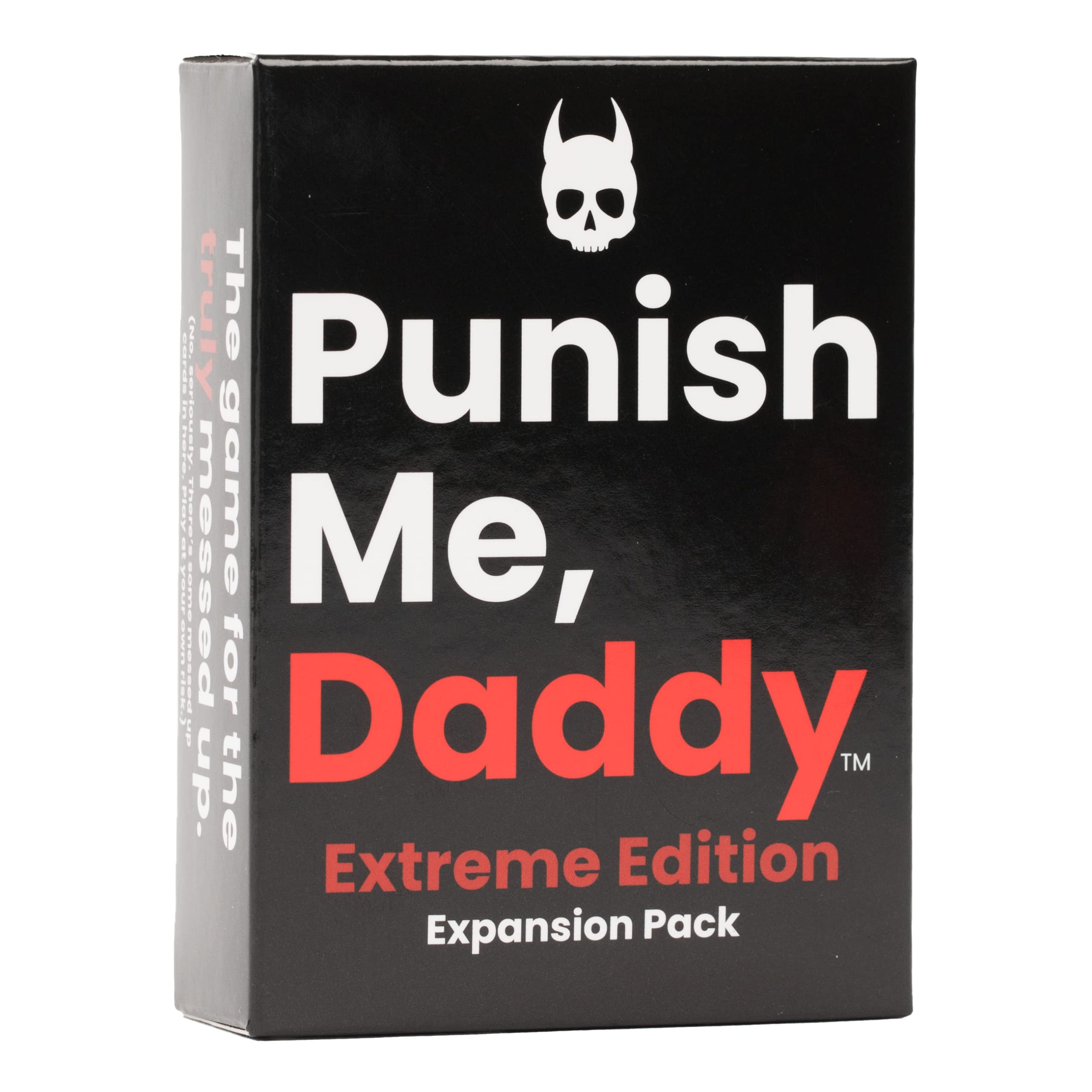Punish Me, Daddy: Extreme Edition Expansion Pack - Play as Add-on for Base Game or Standalone Game - Funny Card Game for Parties, College, Bachelor, Bachelorette, and Get-Togethers