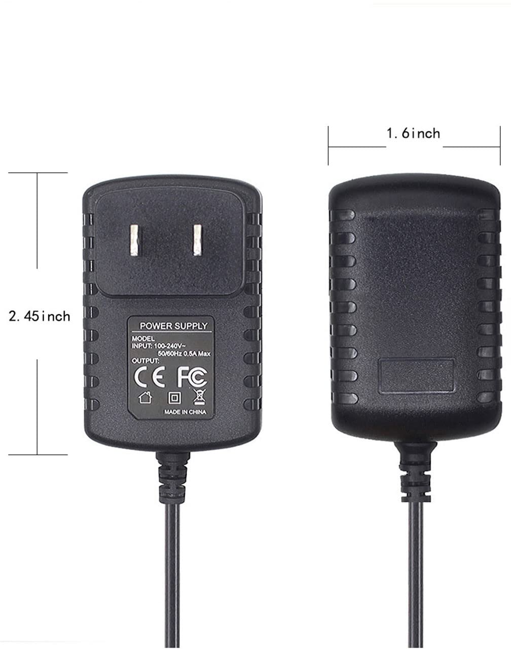 TEVSINPO 5.4V Power Cord for Panasonic 3 4 5 Shaver Electric Blade Charger for ES-LV65-S ES-LA93-K ES-RT51-S ES-LA63-S ES-LV95-S Power Charger Replacement Power Cord Supply for Panasonic Razor