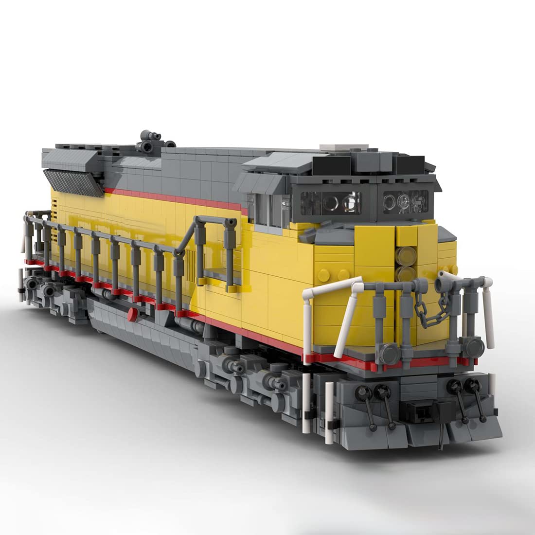 Topoo Big Train Sets RC Steam Locomotive Train Building Kit Express Toy Sets MOC-125311 Model Compatible with Lego Technic City Train - 2262 Pieces