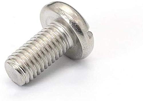 YIWANGO 304 Stainless Steel GB67 Round Head Machine Screws M1.6M2 Thousand Mobile Phone Computer case Repair Screws Fastening Parts (Size : M2*18 [4.5K Sticks])