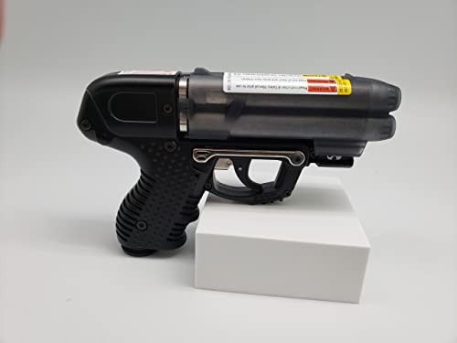 Piexon JPX4 C2 Black LE Defender with LED Laser - Compact Pepper Spray Gun Bundle orange-black