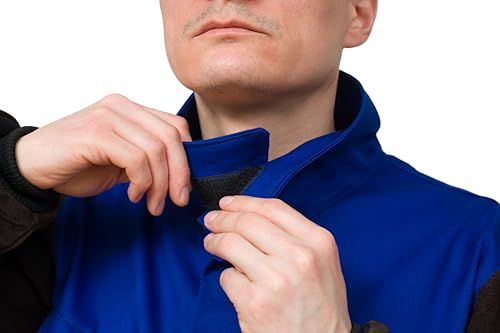 Waylander DVALIN Hybrid FR Leather Welding Jacket Flame Retardant Cotton Leather
