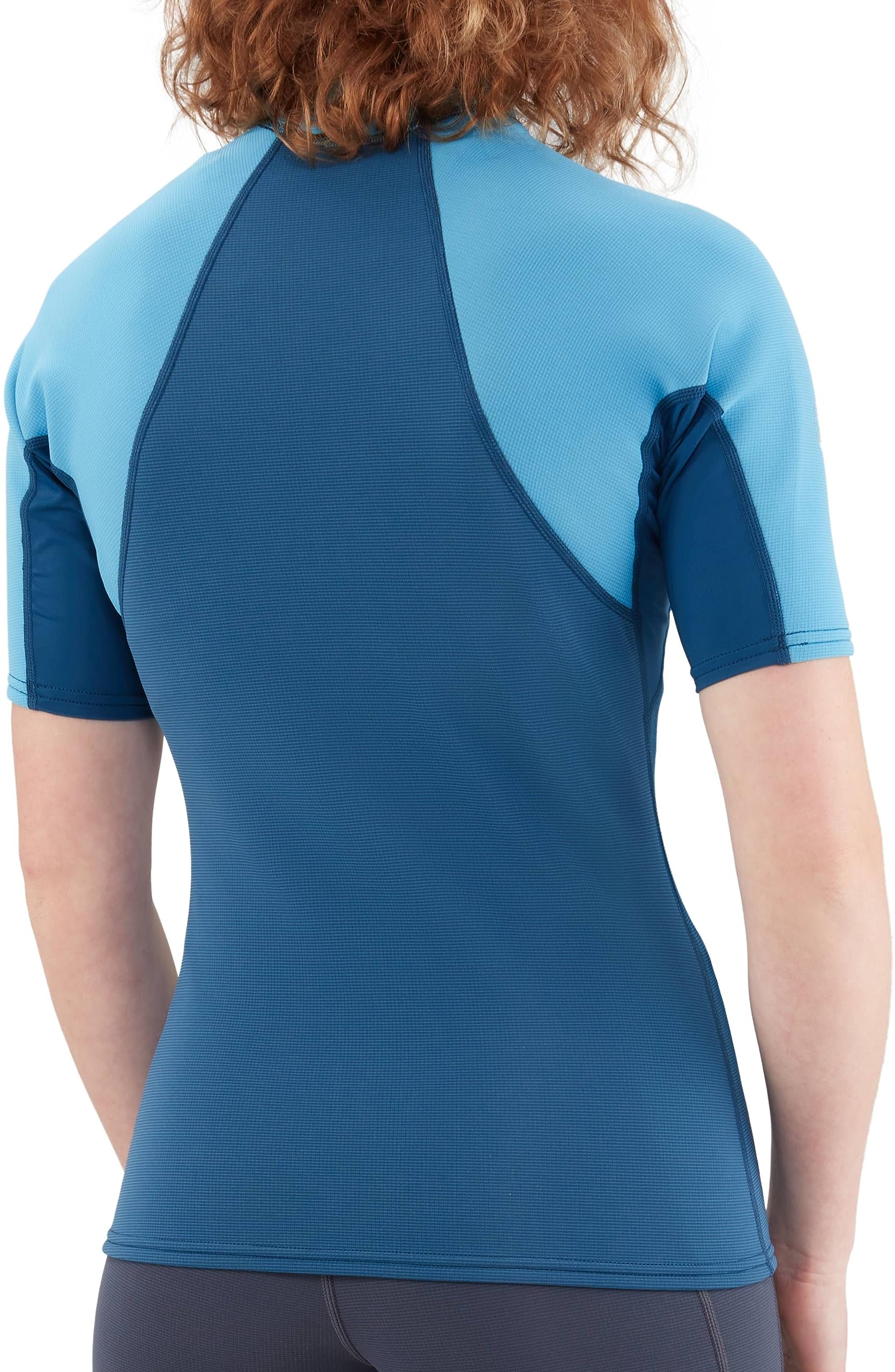 NRS Women's HydroSkin 0.5 Short-Sleeve Neoprene Shirt - for Kayaking, Canoeing, Rafting, Paddling