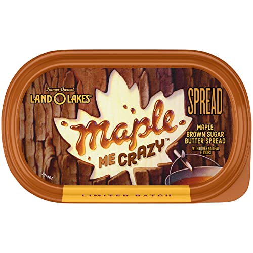 Land O Lakes® Maple Me Crazy Limited Batch Maple Brown Sugar Butter Spread, 6.5 oz Tub