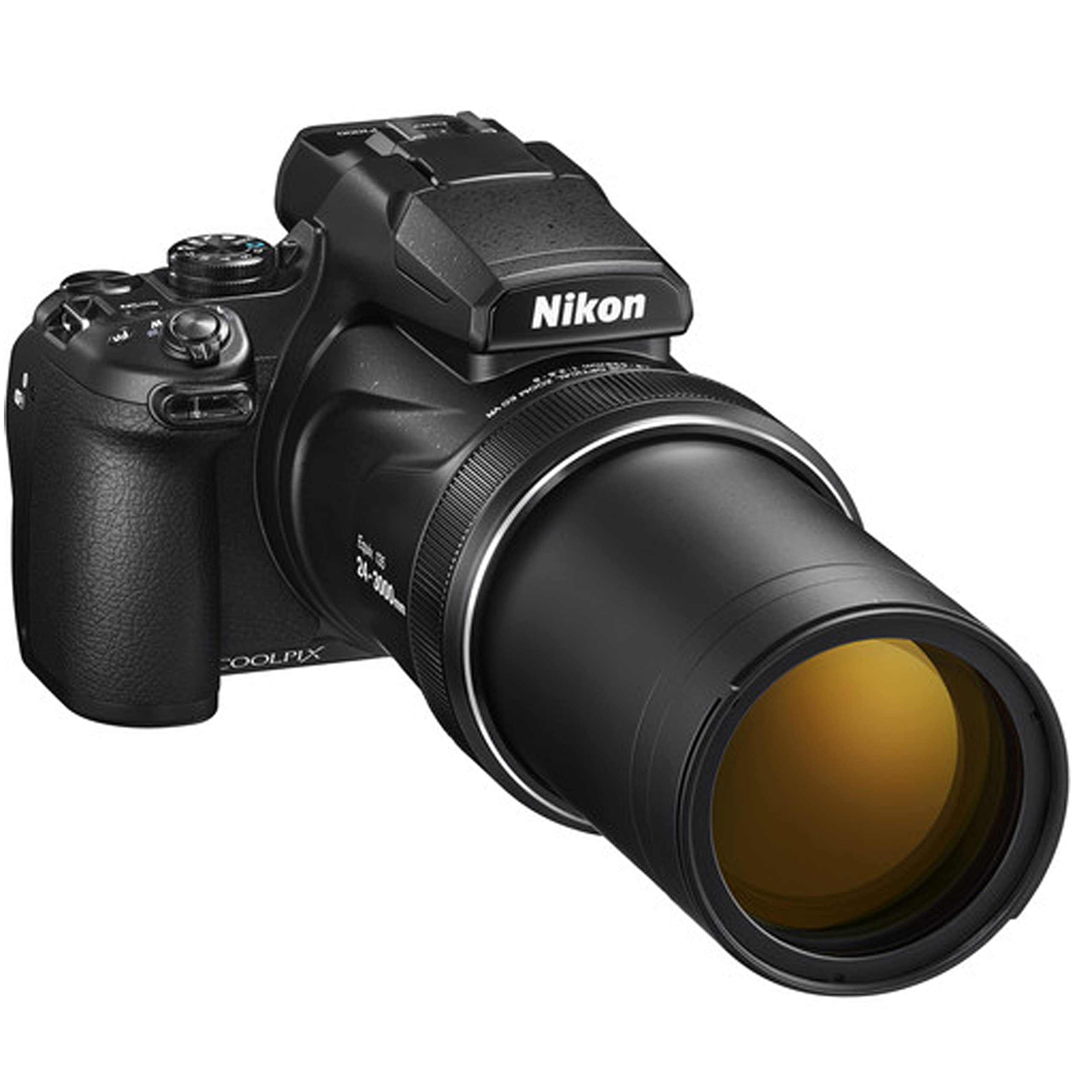 Nikon COOLPIX P1000 16.7 Digital Point and Shoot Camera + 128GB Memory + Case + Filters + 3 Piece Filter Kit + More (24pc Bundle) (Renewed)