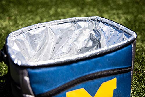 Rawlings NCAA Soft Sided Insulated Cooler Bag, 24-Can Capacity, Nebraska Cornhuskers, Red (10223089111)