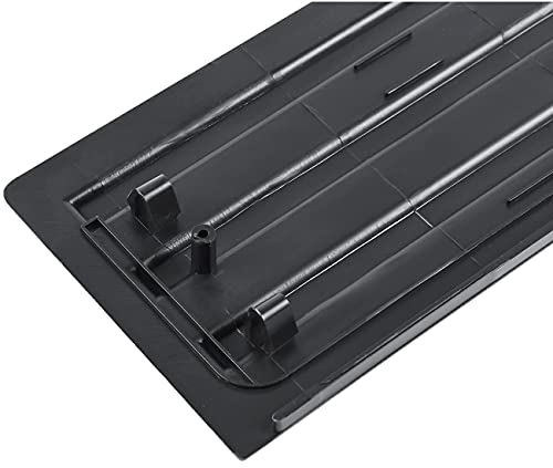 OKPARZ Compatible for Flexible Flex Step Center Tailgate Cap Mad Trim Molding with Release Button Ford F-150 F150 2015-2020 FL3Z9940602B