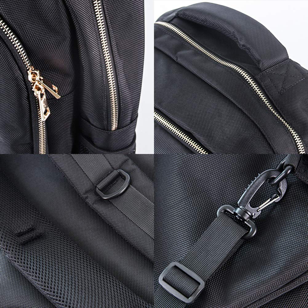 NADAENMF Portable Barber Bookbag Hairstylist Backpack for Clippers and Supplies, Barber Tool Bag Organizer Multifunction Travel Backpack Cosmetic Organizer Storage hairdressing Tool Bag