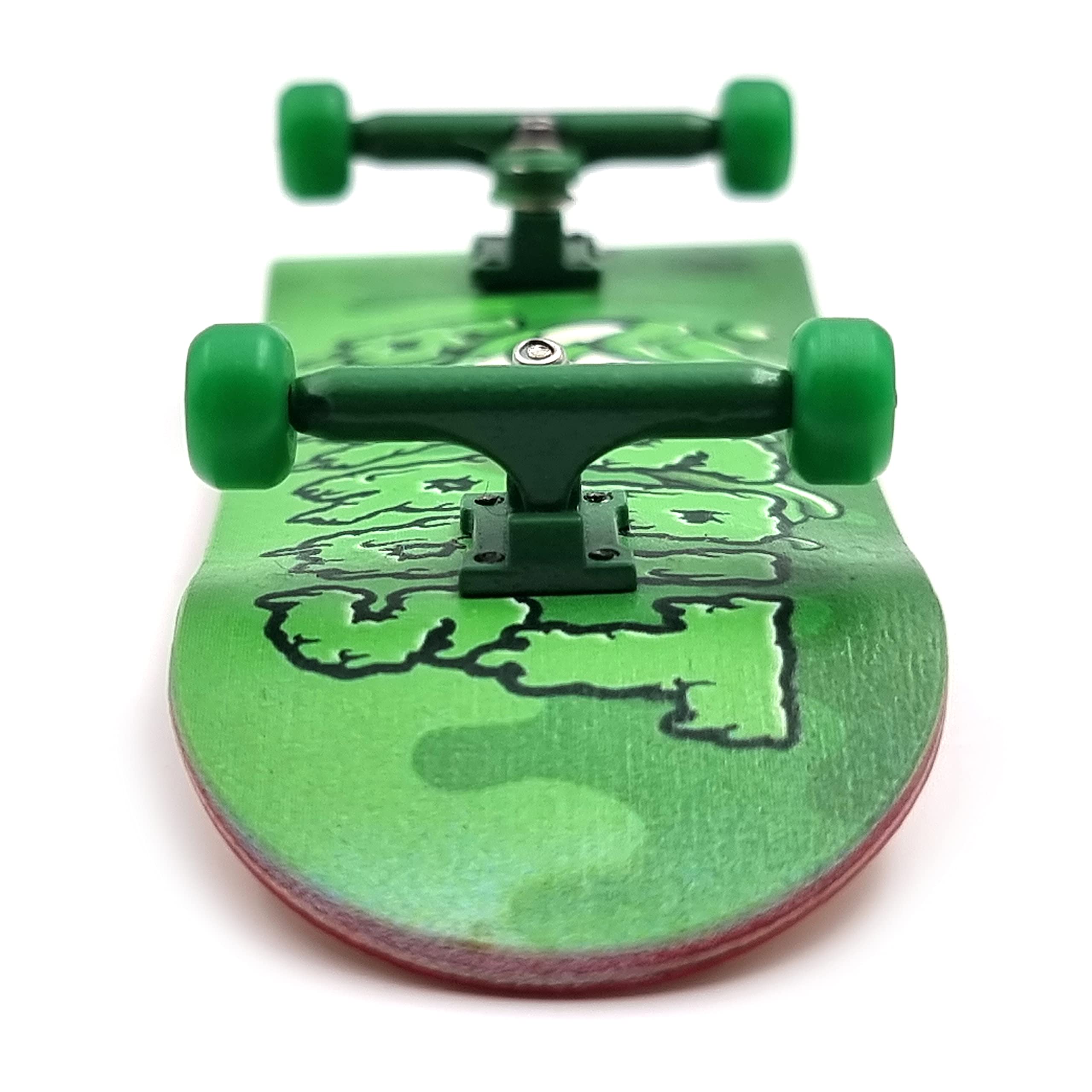 SPITBOARDS Fingerboard Bearing Wheels, CNC Polyurethane, Set of 4 Wheels, Finger Skate Wheels, Wheels (red)