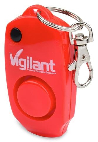 Mace Brand Pepper Spray and Vigilant 130dB Personal Alarm Ultimate MVP Protection Package (MVP Bundle Kit) RED