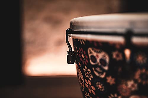 Meinl Percussion Djembe Hand Drum Circle Instrument with Synthetic Shell and Head, Alpine Series β NOT Made in China β Easy Tuning, 2-Year Warranty (ADJ12-SI)