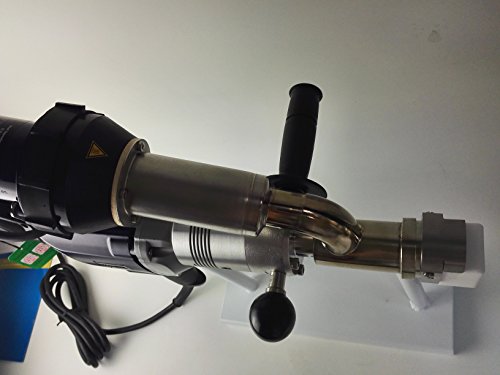 WELDY 3400W Handheld Plastic Extrusion Welding Machine kit Hot Air Plastic Welder Gun Vinyl Weld Extruder Welder Machine (WELDY booster EX3)
