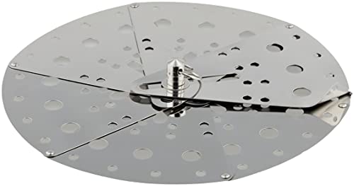 Shimomura Kougyou AOT02 FO-1 Tamahashi One Size Fits Most Drop Lid, 5.5-9.1 inches (140-230 mm), Stainless Steel, Japan