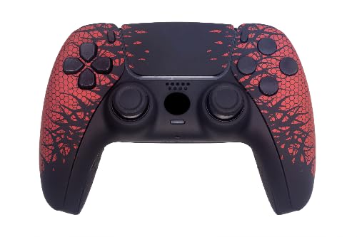 Touchpad Front Housing Shell for PS5 Controller DIY Shell Custom Touch Pad Cover Spider Faceplate BDM-010