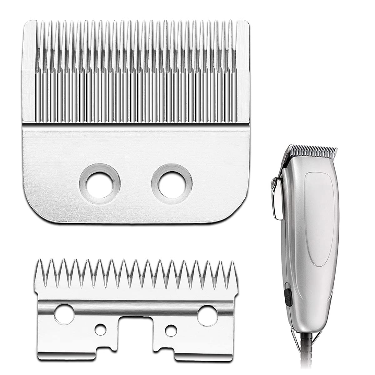 WAHFOX Hair Clippers Replacement Blade #22995 Compatible for Andis PM-1 Speedmaster Clippers Replacement Blades #22995 Gold