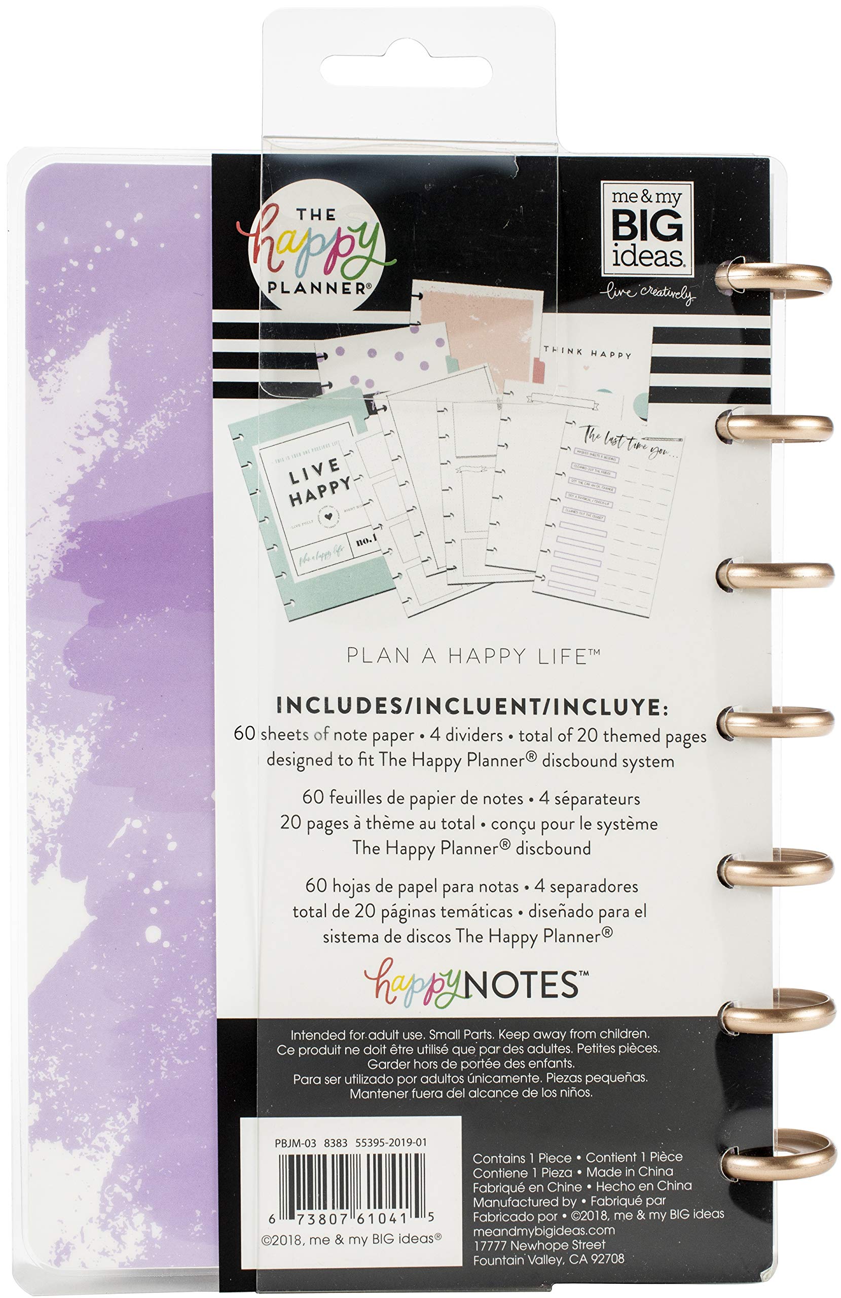 Me & My Big Ideas Happy Planner Mini Journaling Notebook W/80 Sheets-Horray For Today
