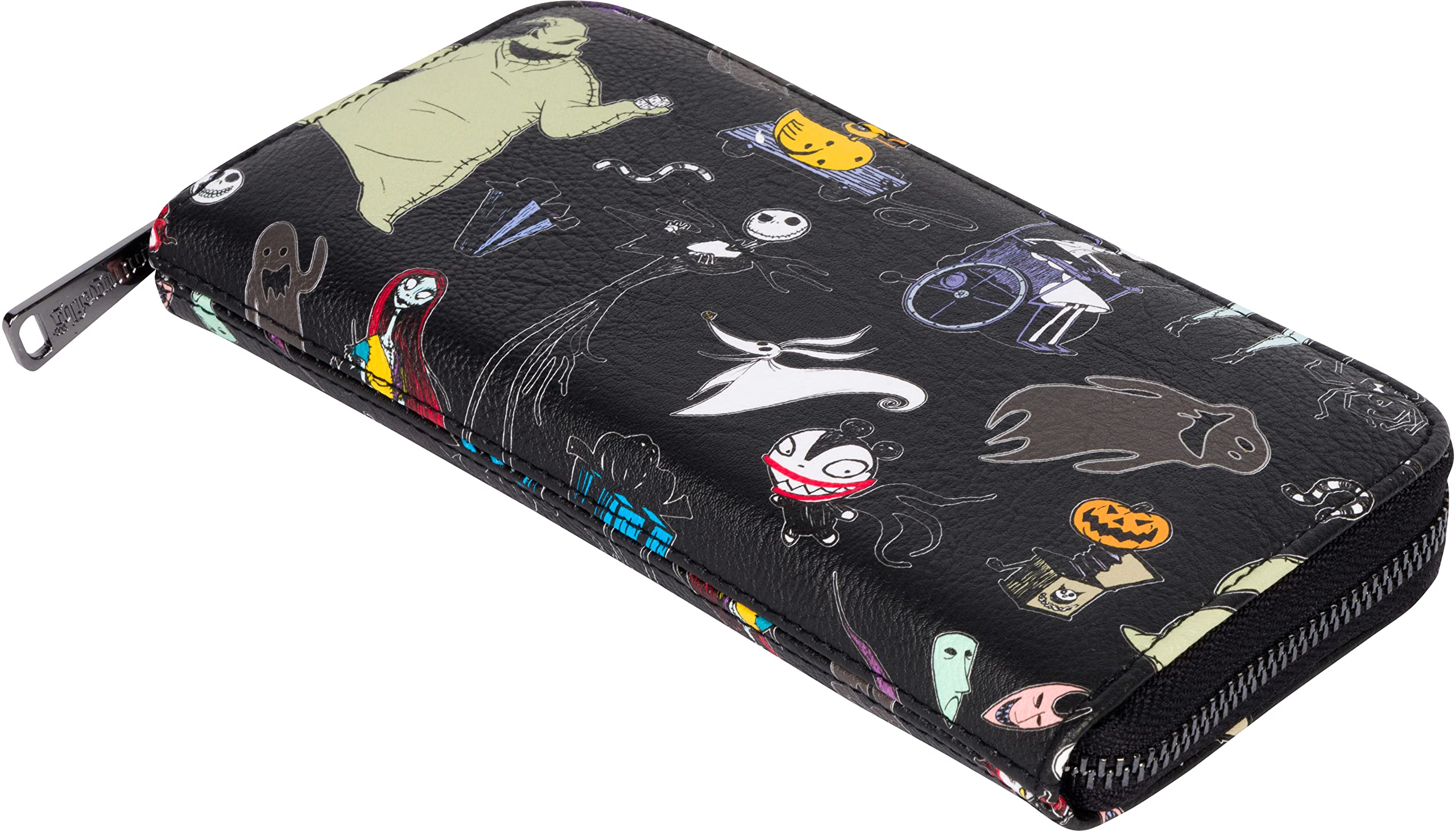 Loungefly Disney The Nightmare Before Christmas Wallet - Accordion Style & Zip Around