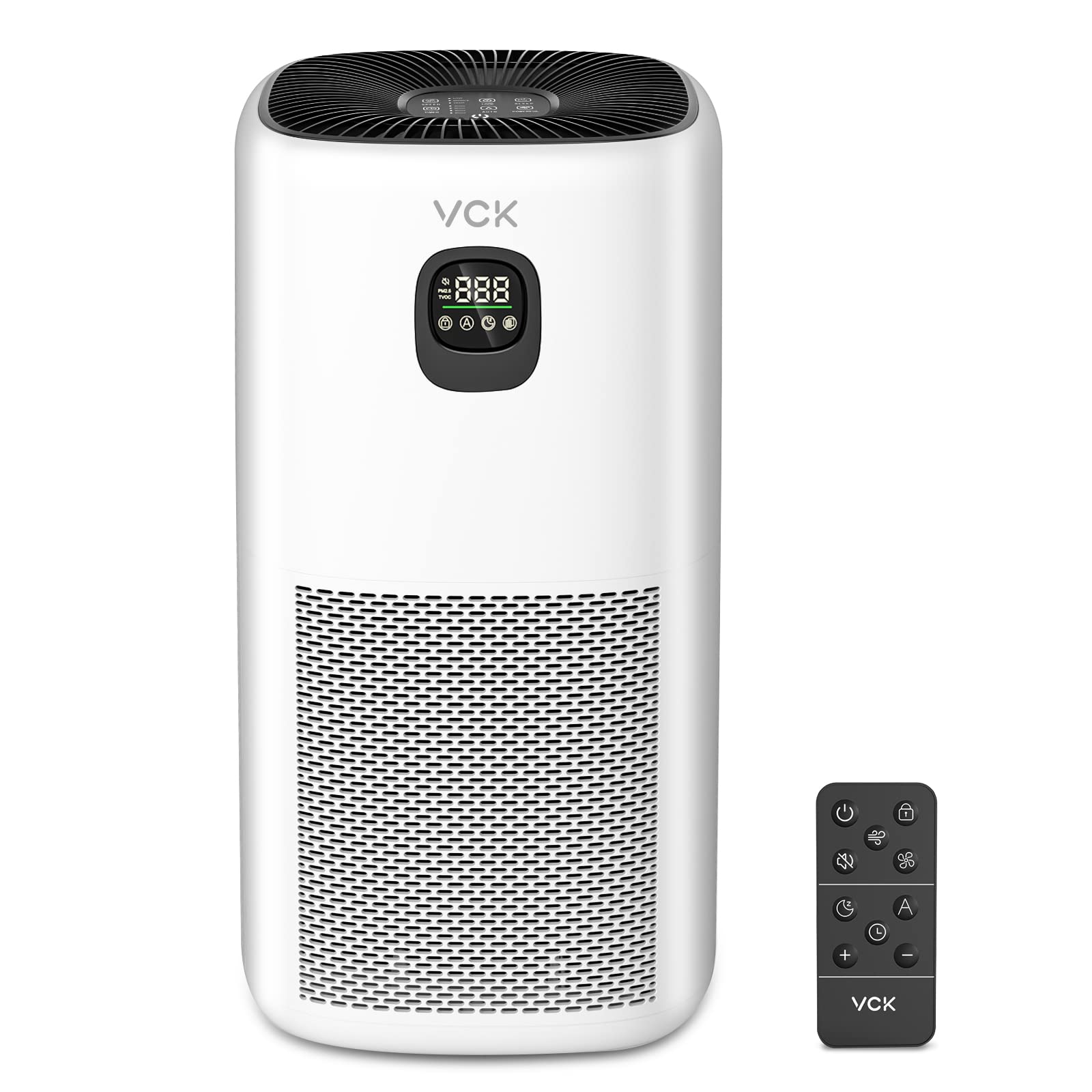 VCK Air Purifiers for Large Room, Quiet Air Purifier for Home Bedroom Up To 1596 Sq Ft, Auto Mode, Remote Control