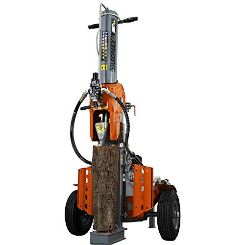 YARDMAX YS3567 35 Ton Half Beam Gas Log Splitter, Briggs & Stratton, CR1450, 10.5HP, 306cc