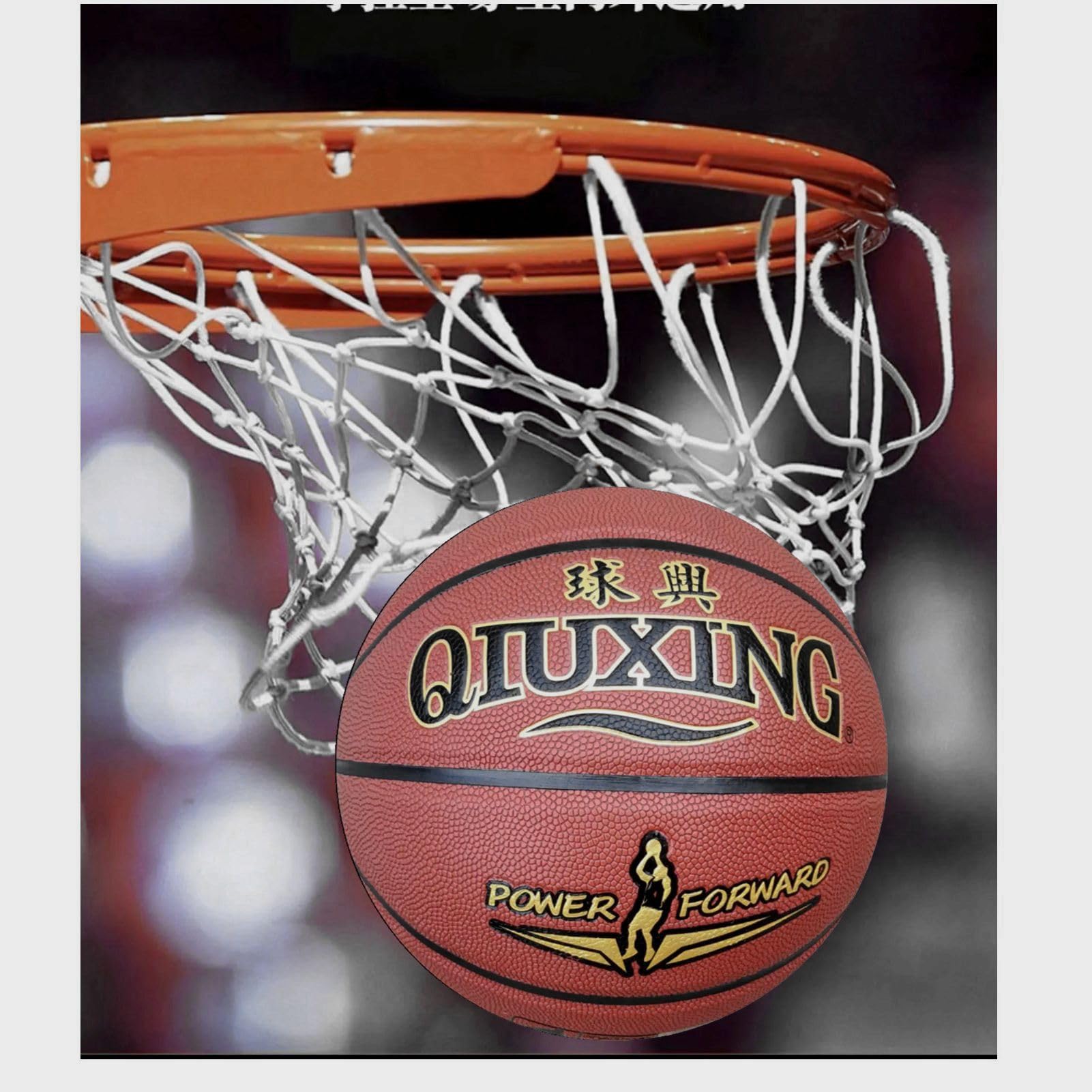 QIUXING Basketball 29.50 Official Size,Outdoor Basketball. Indoor Basketball ,Basketball with Pump