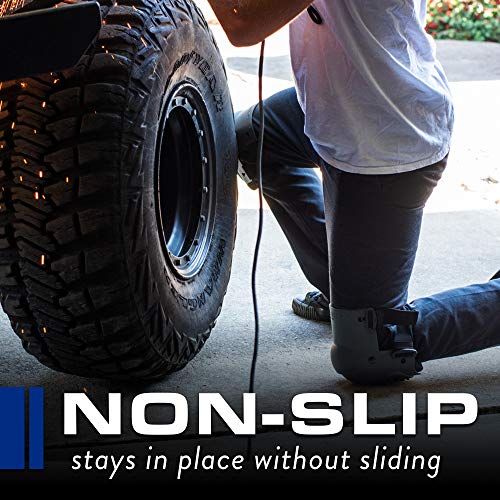 TSE Safety - TSE-TFLX-4-16 Flex Work Knee Foam Padding Pads - Anti-slip Strong Double Straps Comfortable Knee Protection Breathable Heavy Duty for Indoor and Outdoor Use – Black, One Size