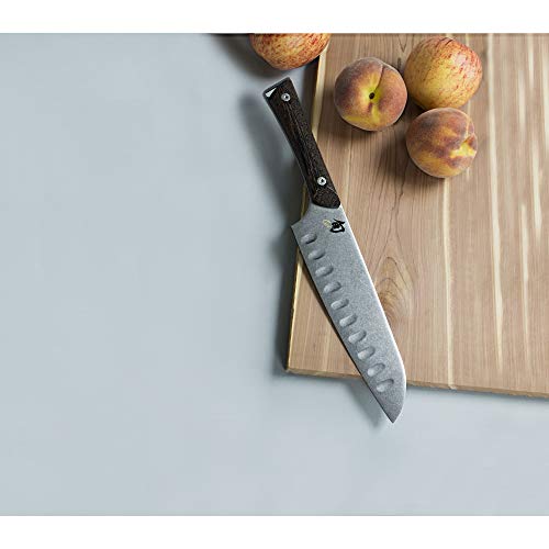Shun Cutlery Kanso 5-Piece Block Set, Kitchen Knife and Knife Block Set, Includes 3.5โ Paring Knife, 7โ Santoku Knife, 6โ Utility Knife & Honing Steel, Handcrafted Japanese Kitchen Knives