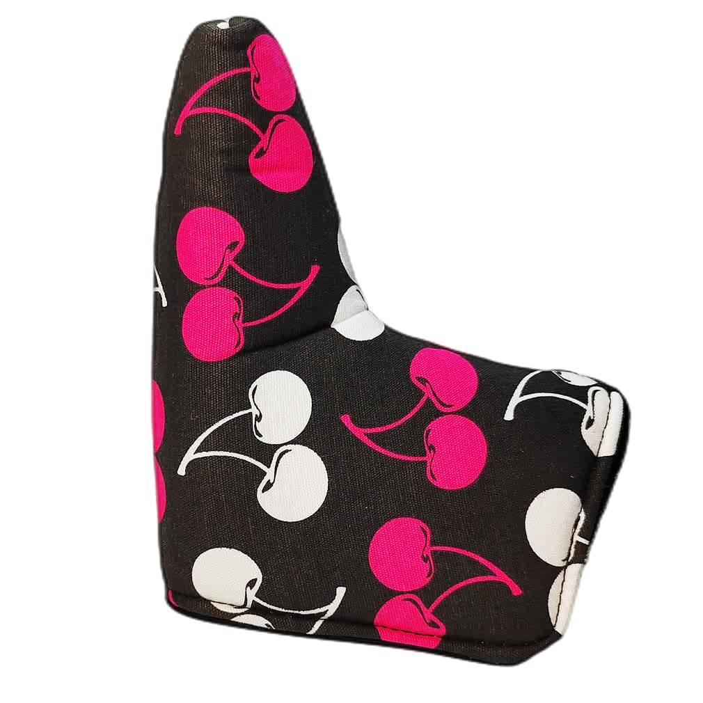 ROYMADE Golf Club Putter Head Covers 1pc Putter Cloth Head Covers for Putters Fit All Golf Clubs Headcover for All Brands (Black Putter cover)