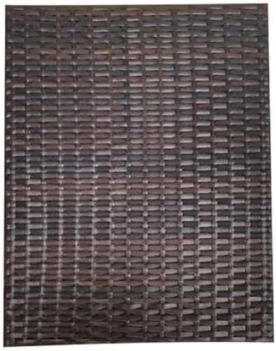 SereneLifeHome Fire Pit PE Rattan Panel Replacement Part, Suitable for Model Number: SLFPTL