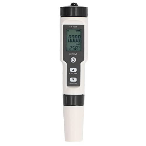 Water Quality Test Meter Tester 2 in 1 Detachable Probe Design ABS LCD Display Backlight Water Testing Meter - Digital Water Tester, Hydroponics Testing Meter, Water Testing Meter for Drinking Water
