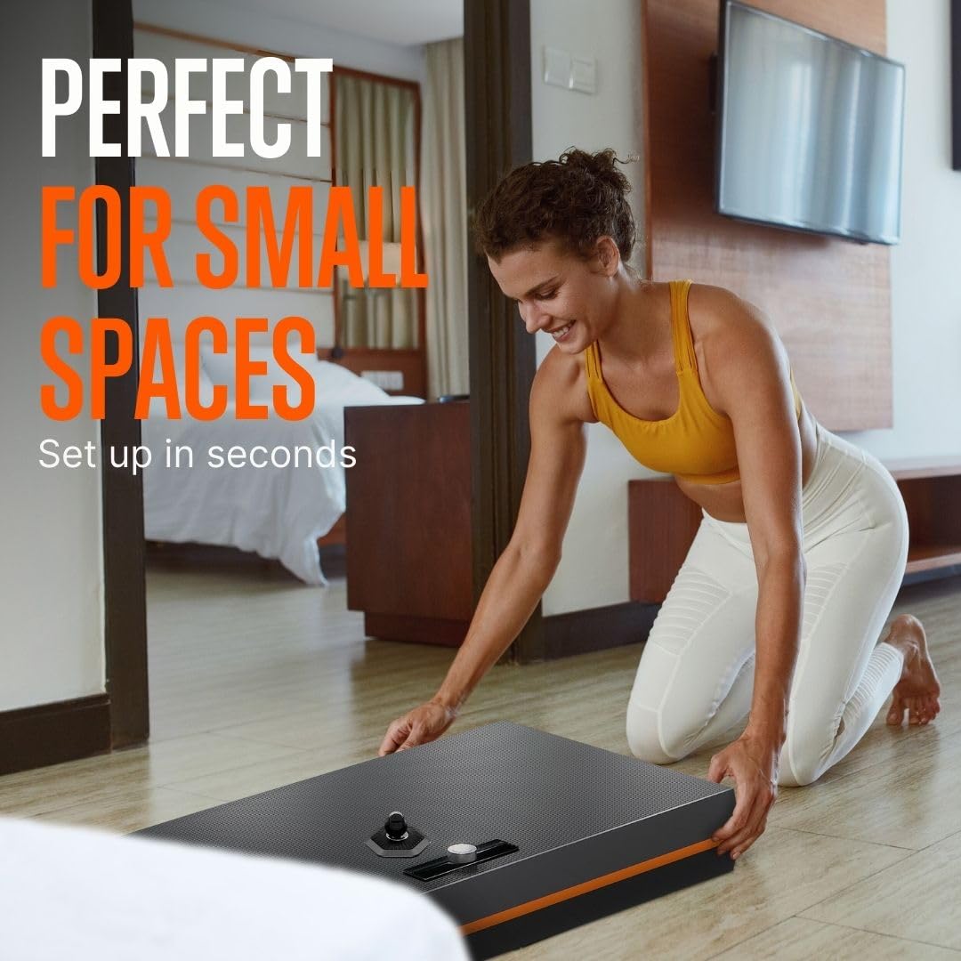 SQUATZ Pluto Home Smart Gym - 100lbs of Resistance - All-in-One Digital Gym Machine, WiFi and Bluetooth Enabled, Home Gym Equipment for Full Body Workouts