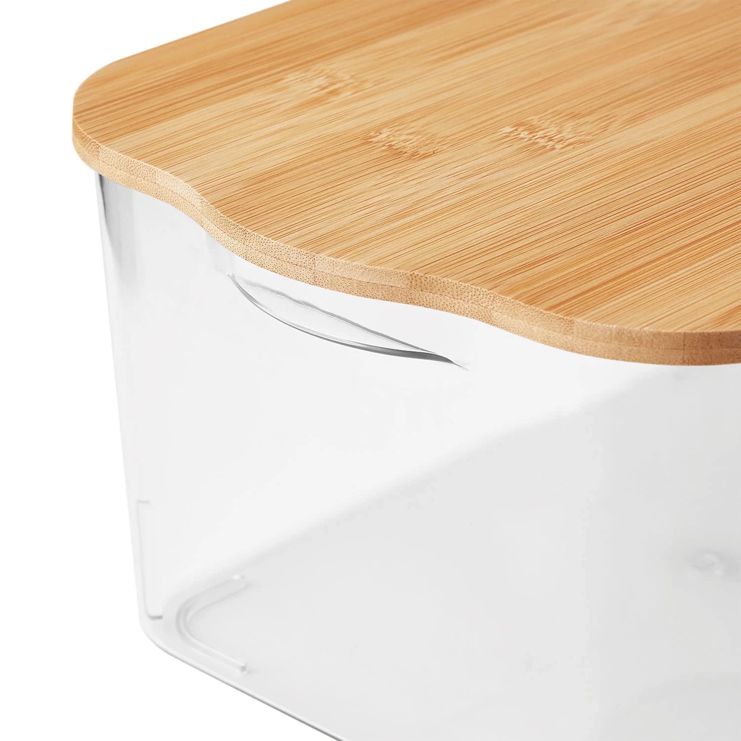 Member's Mark Multipurpose Storage Bins with Bamboo Lids (3 Count)