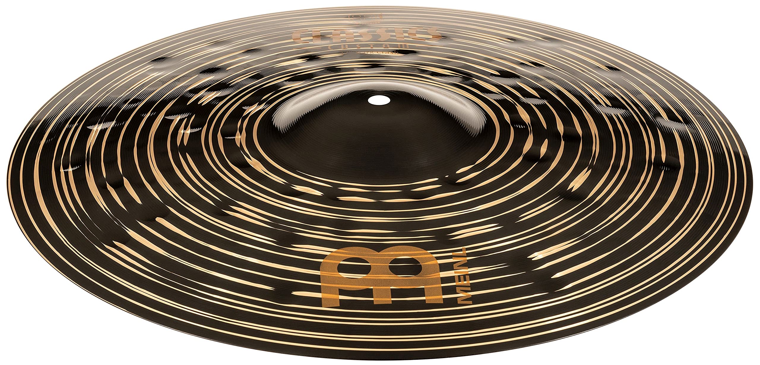 Meinl Cymbals Classics Custom Dark 17" Crash Cymbal for Drum Set β Made in Germany β B12 Bronze, 2-Year Warranty (CC17DAC)