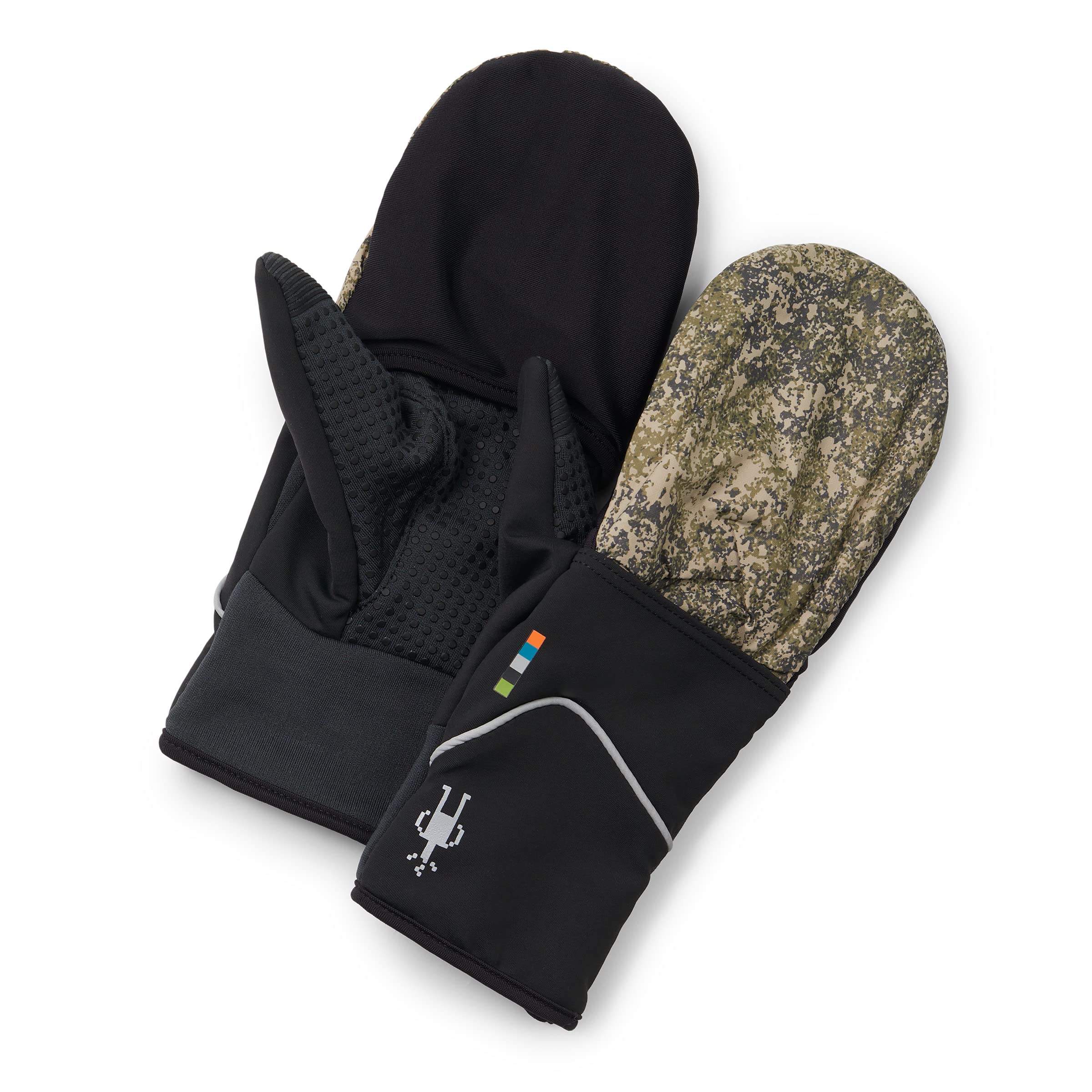 Smartwool Merino Sport Fleece Wind Mitten | Merino Wool Touchscreen Winter Mittens For Men and Women, Texture Camo, X-Small