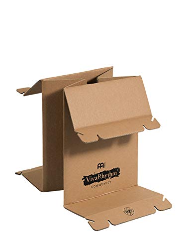 Meinl VivaRhythm VR-CAJ2GO Fold-able Pop Up Cardboard Cajon-2-Go with Internal Snares