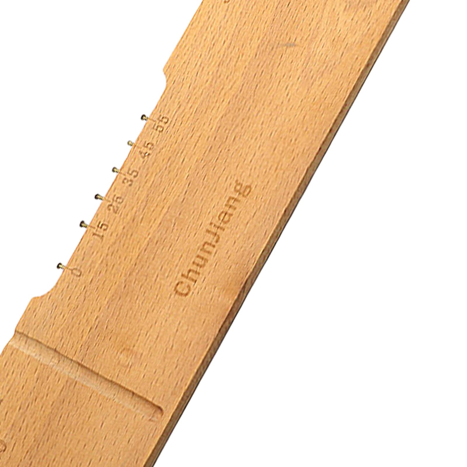 porfeet Fishing Line Measurement Board Measurement Comfortable Texture Useful Spool Fishing Line Ruler Measurement Tool 18-30cm