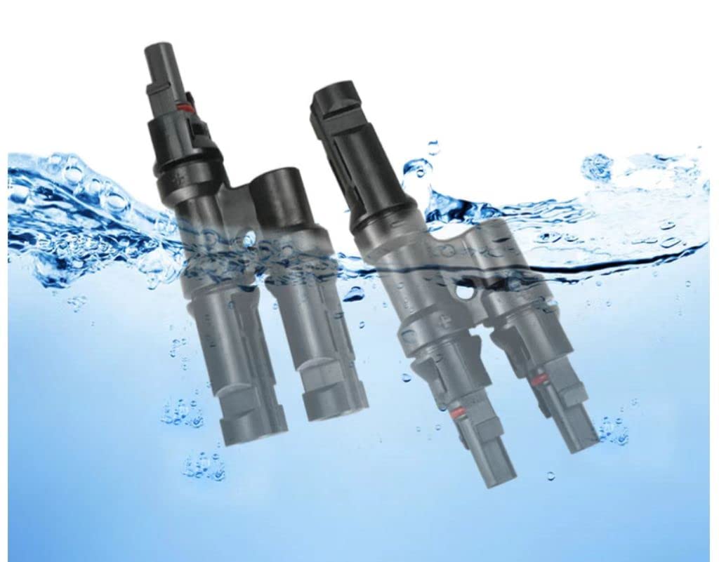 Nixesky 10PCS Solar Branch Connectors Y Connector in Pair MMF+FFM for Parallel Connection T2 Connector (5)