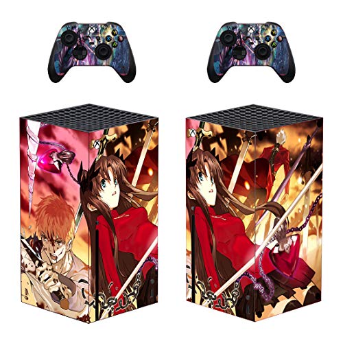 Nightmate Knight Decals Stickers Full Set Faceplate Skin for X-box-One-Series X Protection Kit by KAJAL MANI