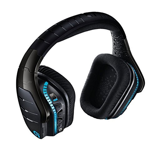 Logitech G933 Artemis Spectrum - Wireless RGB 7.1 Dolby and DTS:X HeadphoneX Surround Sound Gaming Headset - PC, PS4, Xbox One, Switch, and Mobile Compatible - Advanced Audio (Renewed)