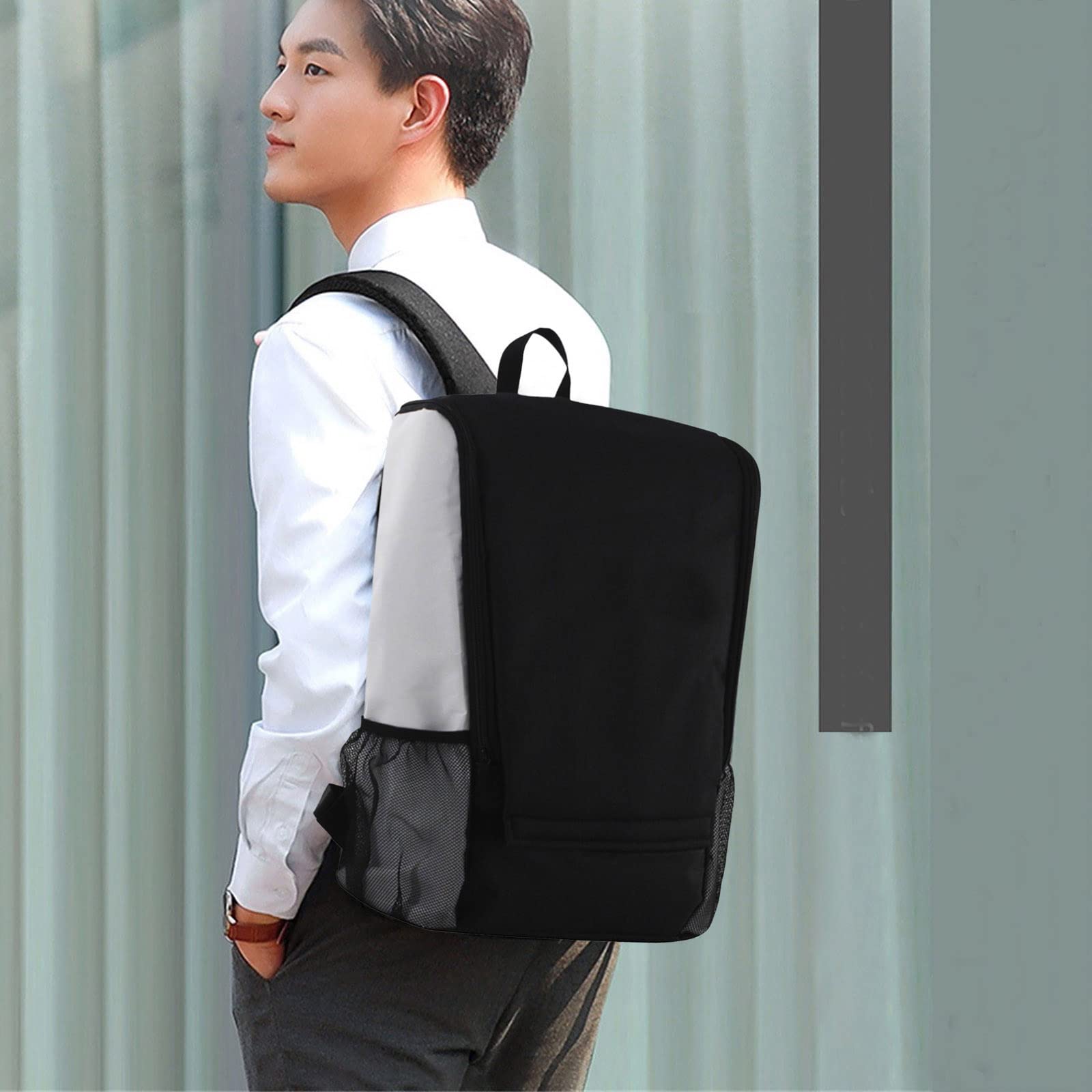 Travel Backpack for PS5 Console,Luxury Large Capacity Storage PS5 Console Protective Backpack ,A Handbag Bag for PS5 Set,Easy to Clean,Travel Carrying Case (Black)