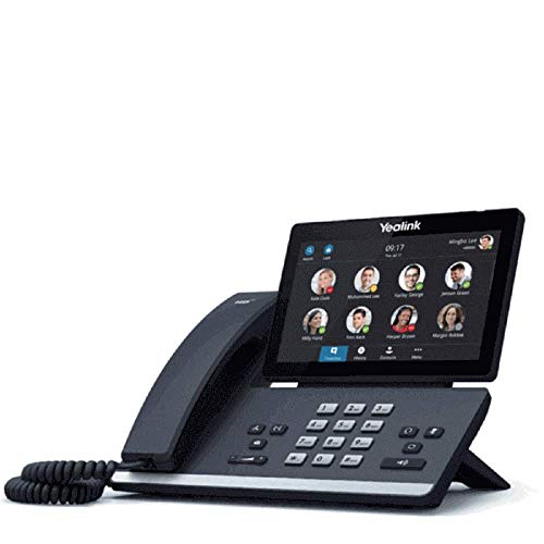 Yealink T58A IP Phone - Corded - Corded - Desktop - VoIP - Caller ID - Speakerphone - 2 x Network (RJ-45) - USB - PoE Ports - SIP, SIP v2, IPv4, IPv6, DHCP, PPPoE, SNTP, UDP, TCP, TLS Protocol(s)